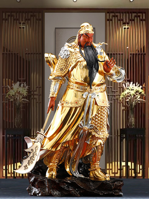 Taiwan Chunfang Public Swing Living Room is worshiped by Wucai God Guan ...