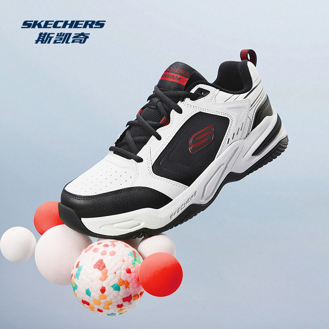 Skechers 2024 new heightened thick-soled sneakers modify leg lines ...