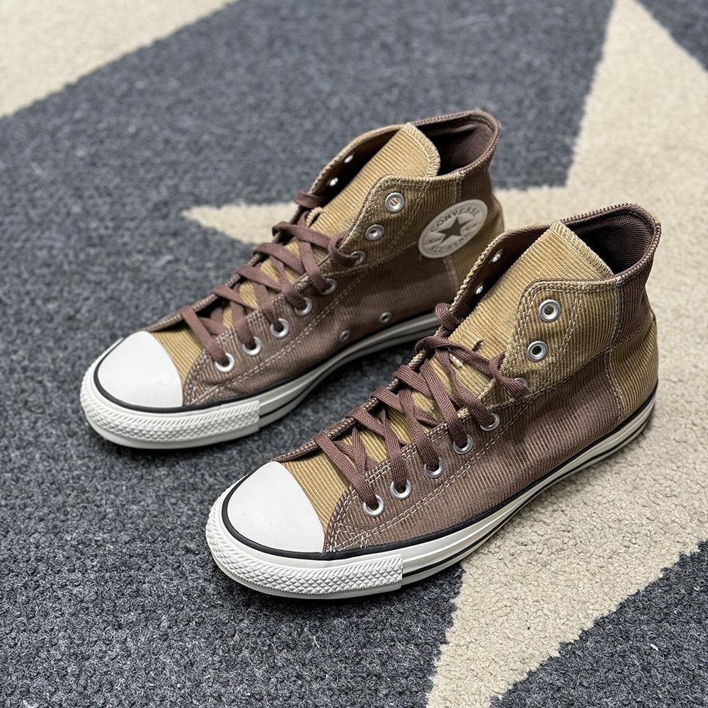 Converse allstar high-top corduroy color matching casual breathable ...