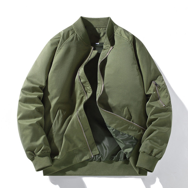 Bomber jacket custom work clothes printed LOGO spring and autumn ...