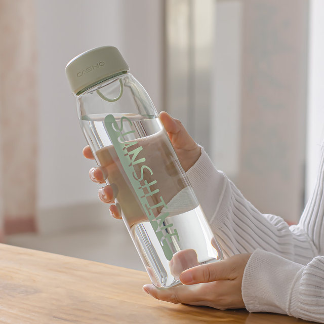 Water Cup Women's Large -capacity Fitness Sports kettle Student Portable High -temperature ...