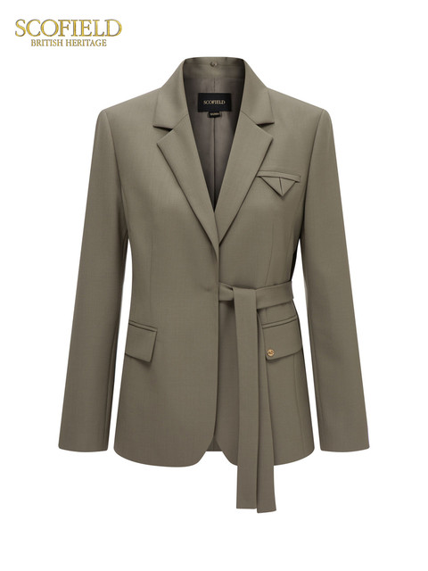 Scofield Women's Clothing Suitable Urban Lace Suit Jacket 2025 Spring ...