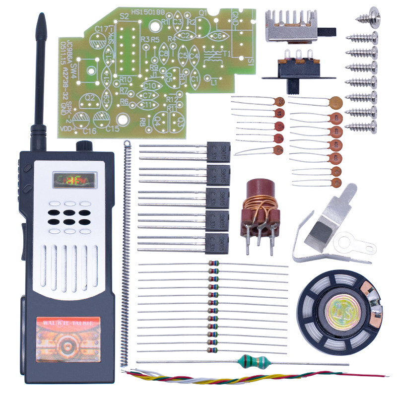 Kit Walkie Talkie de Medio Dúplex Wavgat - Ensamblaje de Radio ...