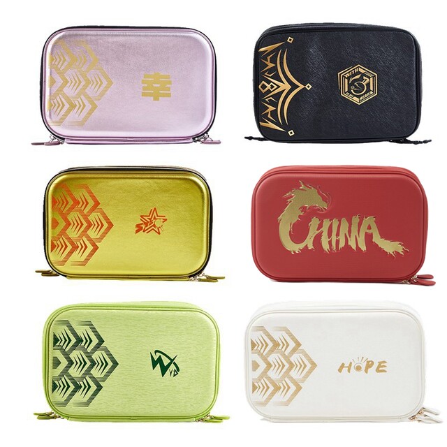 Li Ning table tennis racket set professional square bag hard shell Sun ...