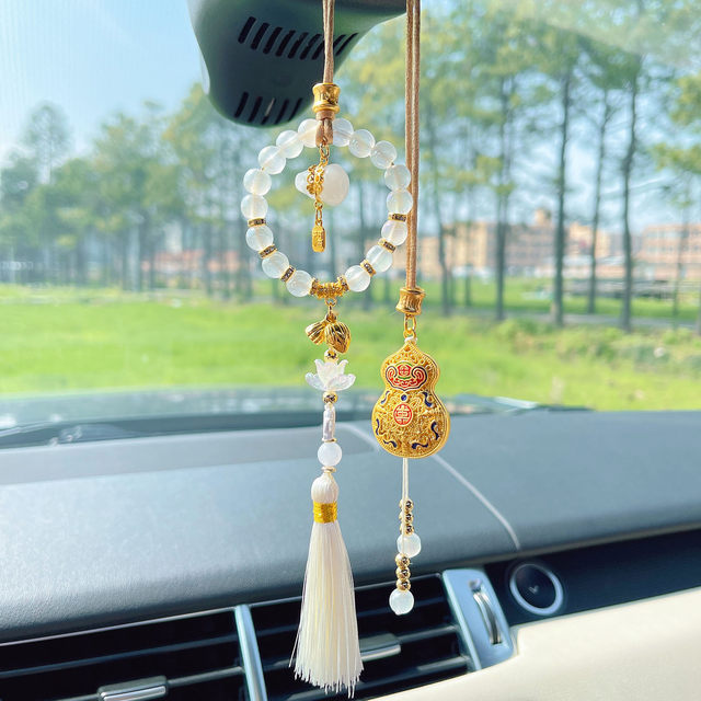 Guofeng Gourd Motor Pecrete Motor Mirror Mirror Mirror Hanging Ping An ...