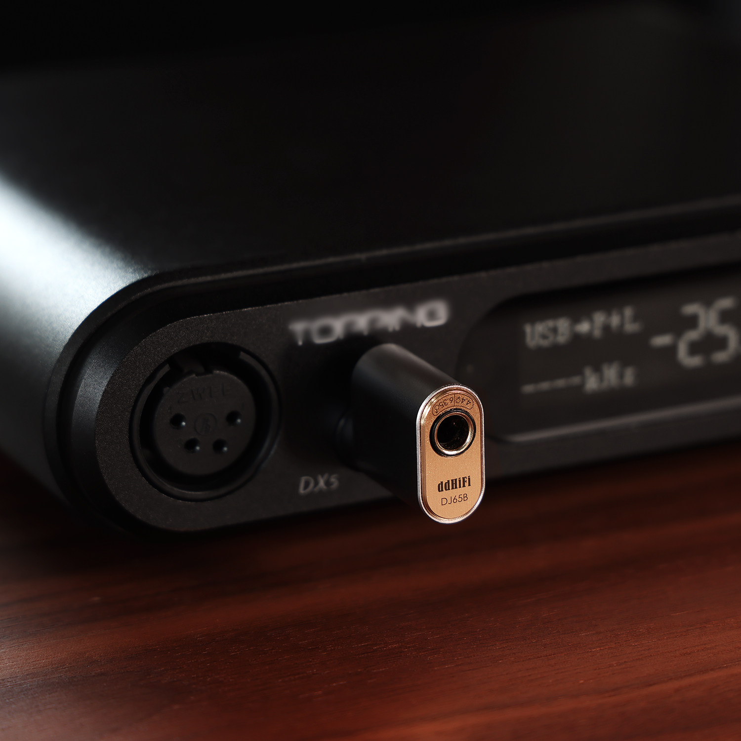 Ddhifi DJ65B(AL) 4,4mm auf 6,35mm Kopfhörerverstärker-Adapter