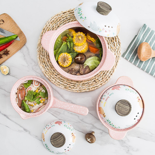 Claypot rice casserole stew pot soup casserole high temperature ...