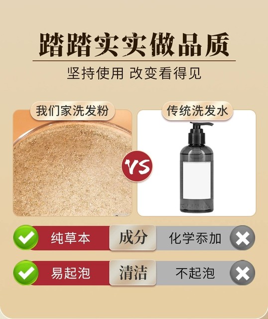 Traditional Chinese Medicine Foam Shampoo Oil Control Natural Plant ...