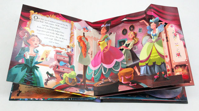 Cinderella's three -dimensional fairy tales English original version of ...