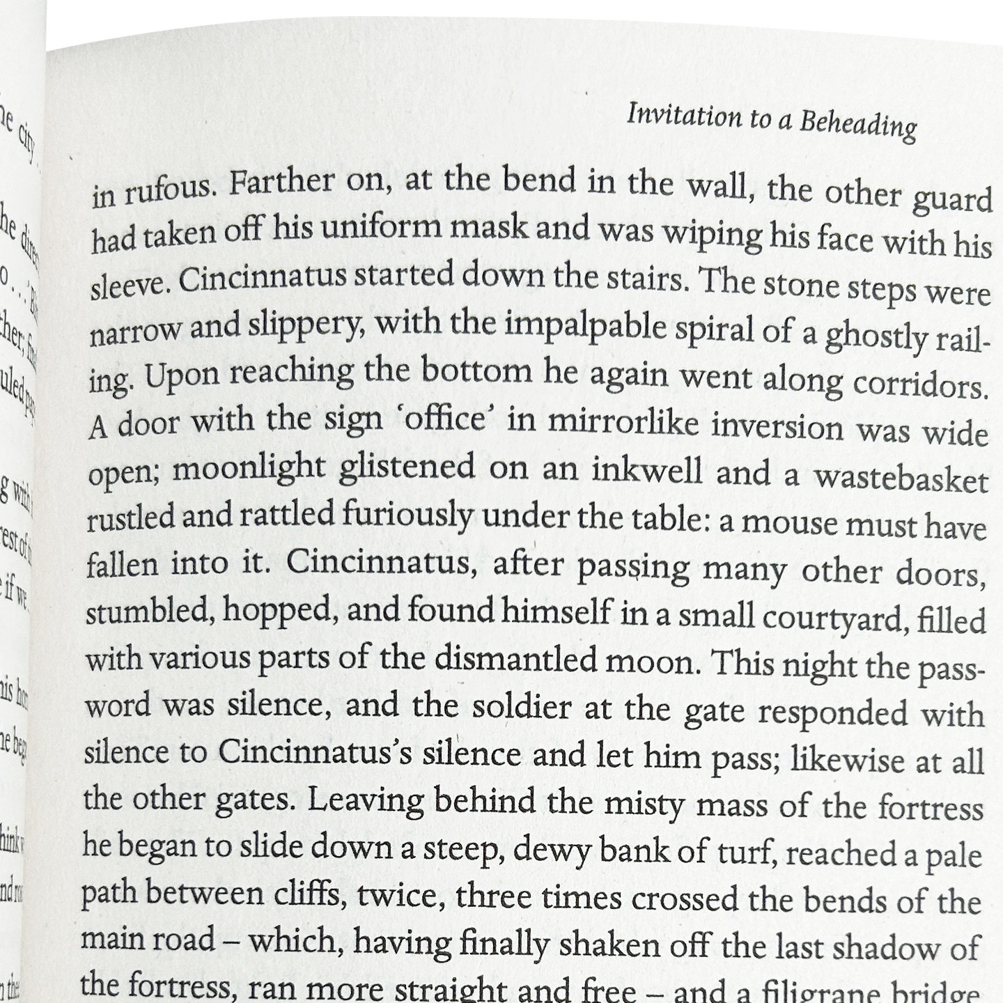 Invitation to a Beheading by Vladimir Nabokov - Penguin Books - English ...