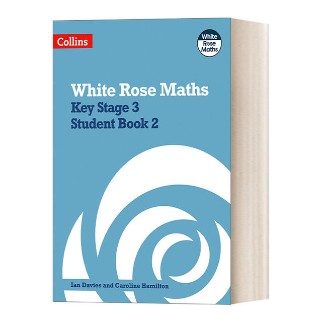 English original CollinsKeyStage3MathsStudentBook2WhiteRoseMaths White ...