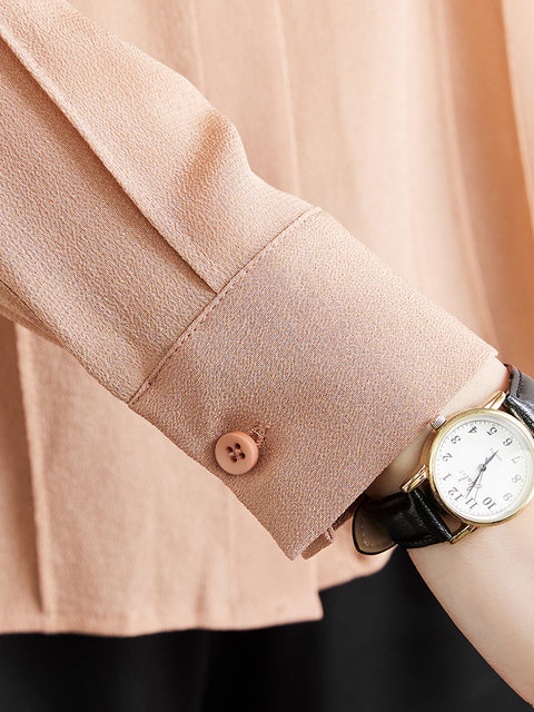 Heavy silk shirt for women 2025 spring and summer new casual versatile ...