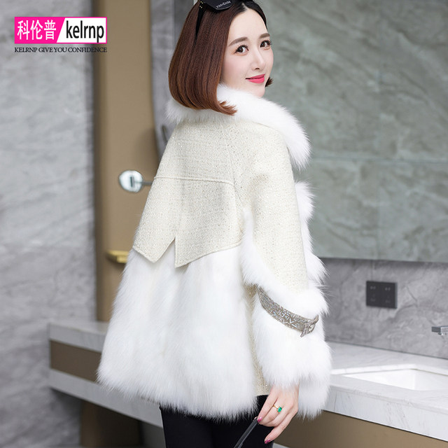 2024 winter new style fashionable slim and foreign temperament real fur ...