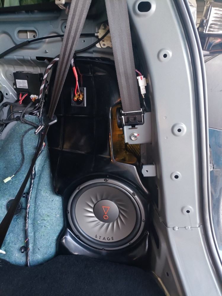 مضخم صوت jbl مقاس 10 بوصات من trumpchi m8: مكبر صوت سلبي بسلك خاص ...