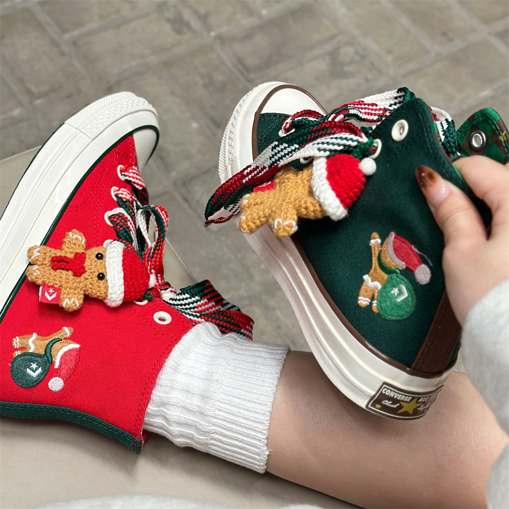 Converse 1970S Christmas Limited Gingerbread Man Doll High-top Canvas ...