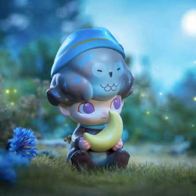 dimoo Forest Night Blind Box Genuine Bubble Mart Sunflower Sleeping ...