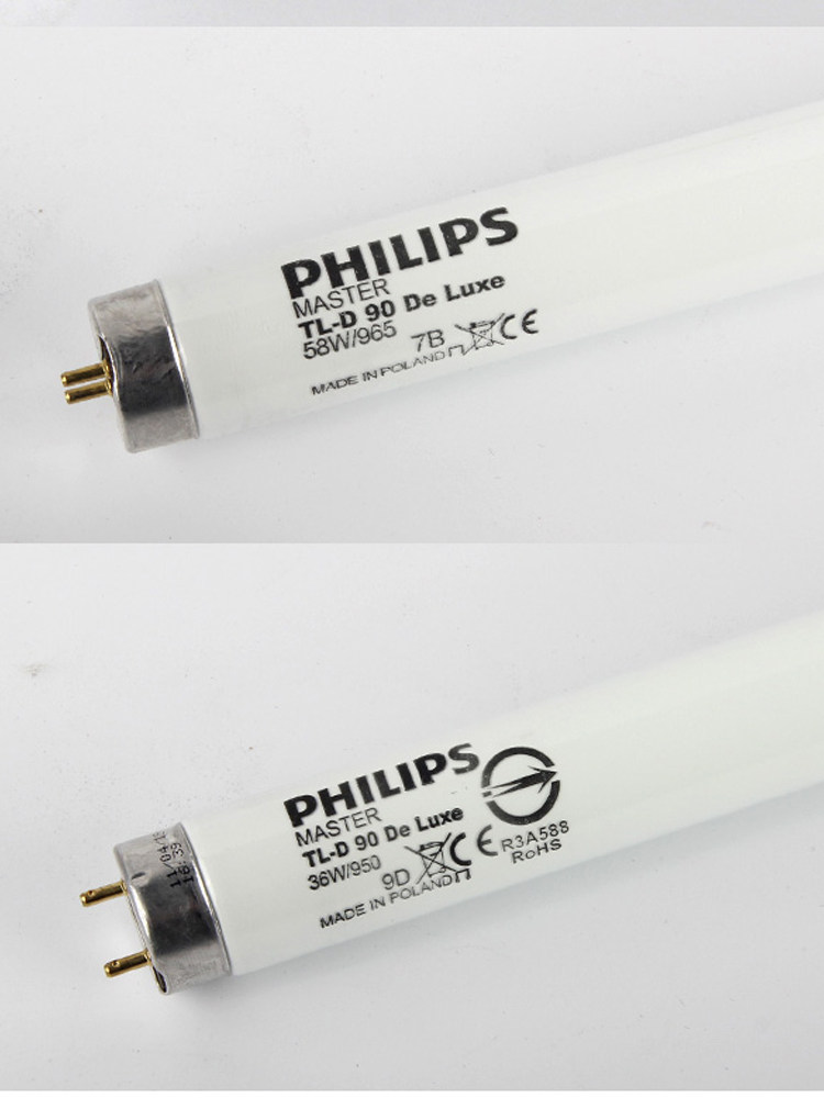 Danqi Philips D65 デラックスカラーマッチングランプ 36W 965 スタジオ写真照明