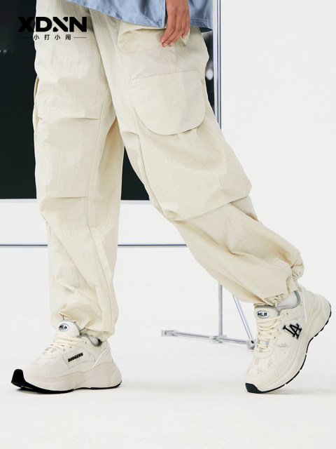 MLB running shoes new silver horn king retro women versatile couple non ...