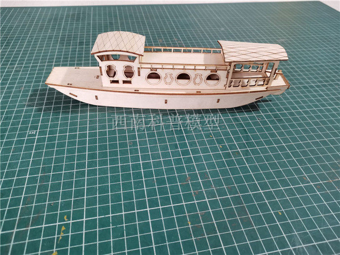 Trä nanhu kryssningsfartyg diy handgjorda modell kit - statisk monterad ...