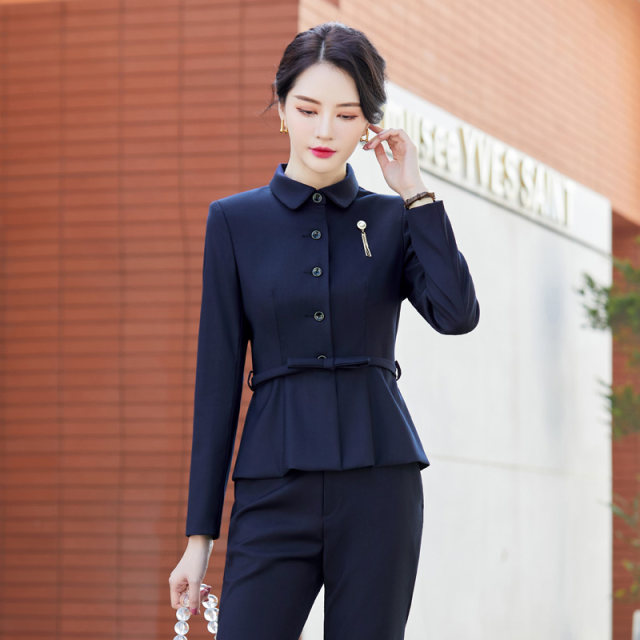 Jewelry store work clothes for women, spring, autumn and winter ...