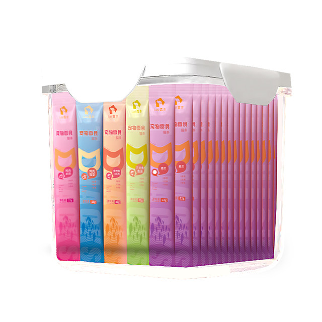 Ruth cat strips 100 pieces whole box cat snacks to supplement nutrition ...