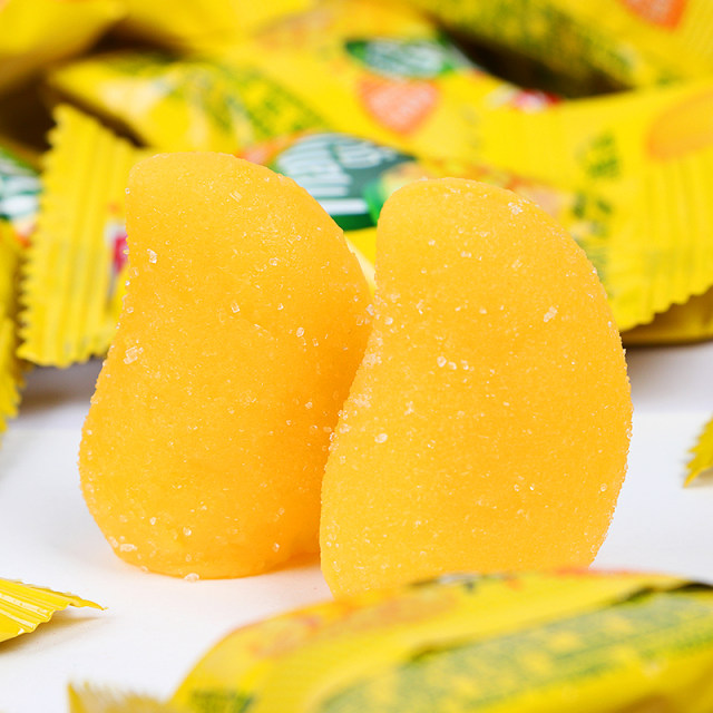 Yake Mango Gummy Fruit Flavor QQ Candy New Year Candy New Year Snacks ...