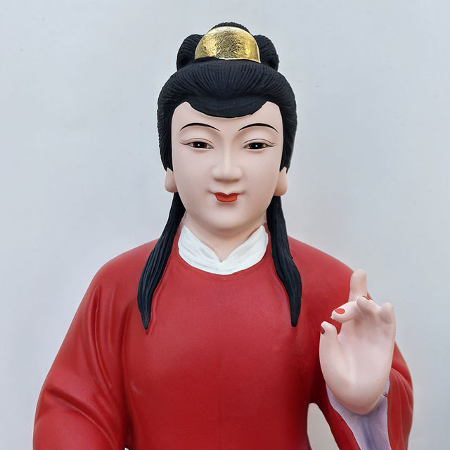 Han Baiyu Hu Xiuying Statue 12 -inch resin Painting Buddha statue 16 ...