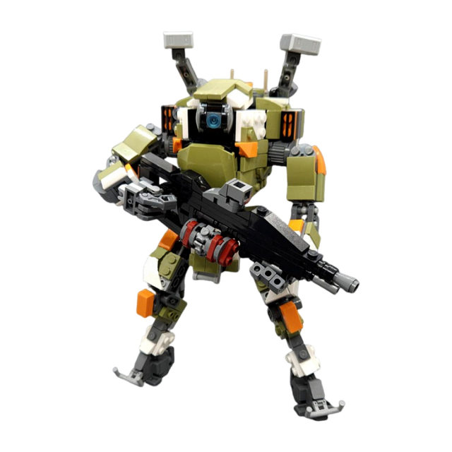 Titan Fall BT-7274 Pioneer Titan Mecha Robot Assembly Building Block Toys