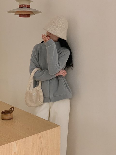 An Ting's open autumn and winter thickened plus the warm outer jacket ...