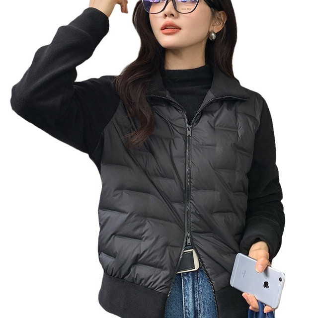 An Ting Lu winter solid color, warm down jacket Korean duck down all ...