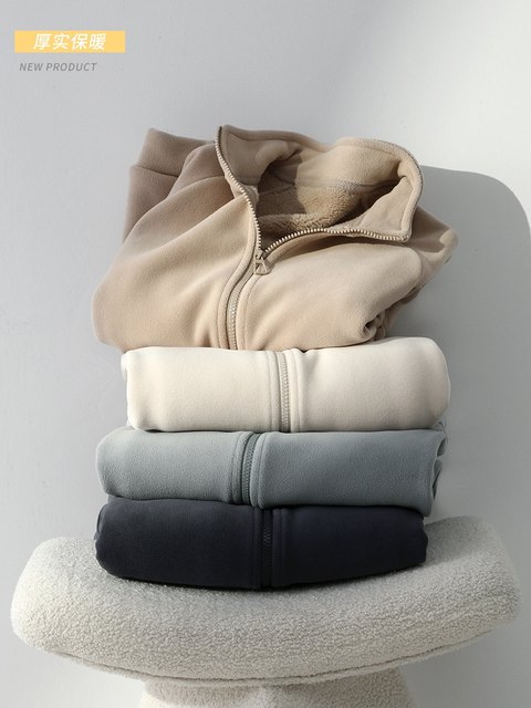 An Ting's open autumn and winter thickened plus the warm outer jacket ...