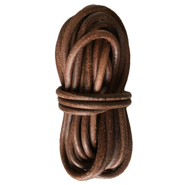 Retro aged round cowhide rope genuine leather leather rope round ...