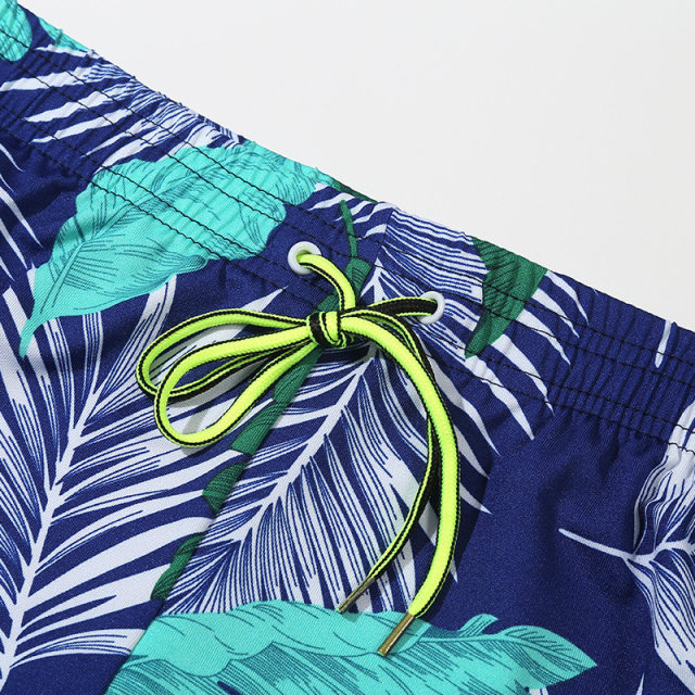 Awkward anti-embarrassment men's swimming trunks adult fashion print ...