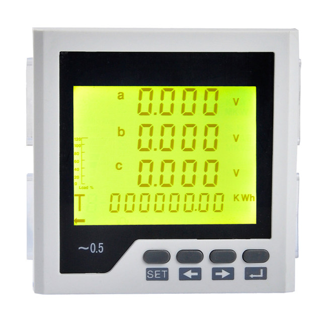 ELE-3D6Y three-phase multi-function meter large LCD full-power ...