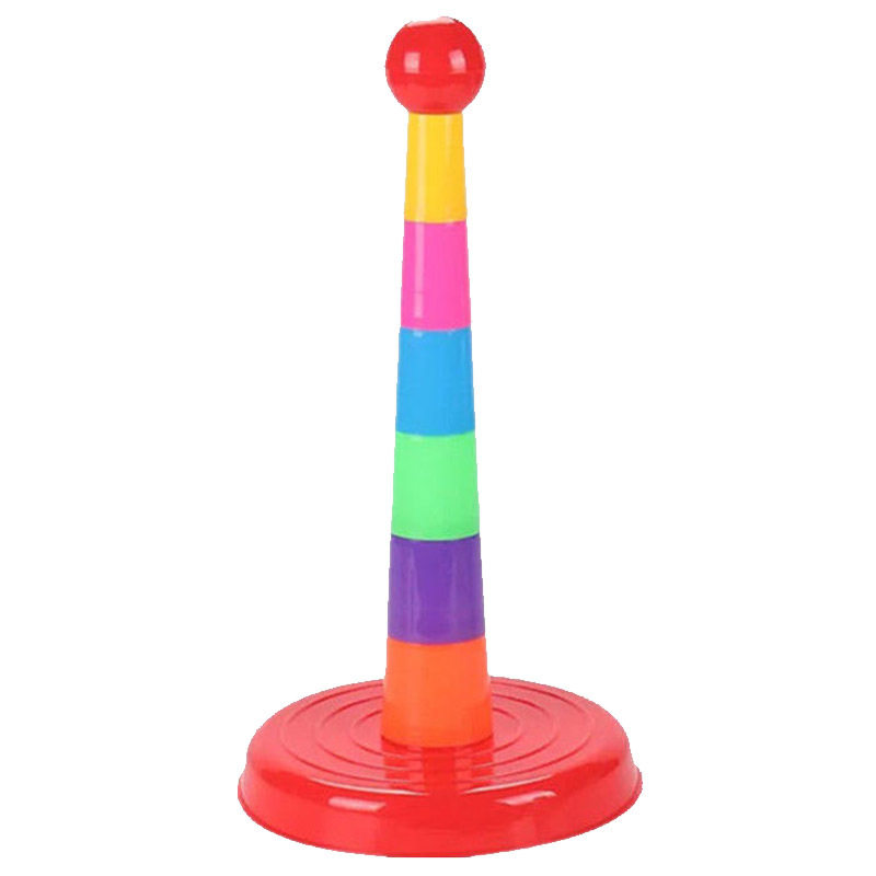 Throwing Ring Puzzle Tower - Parent-Child Interactive Toy