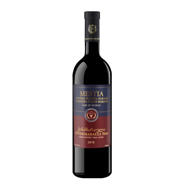Georgian original bottle imported red wine whole box Jinzi Marauri semi ...