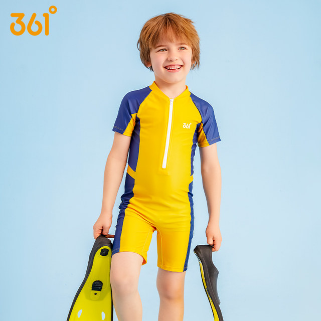 361 degree children's swimsuit for boys, primary school, middle and ...