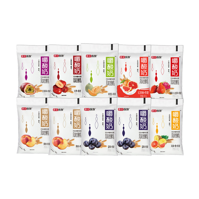 Huifeng Youmu chewable yogurt room temperature bagged yogurt whole box ...