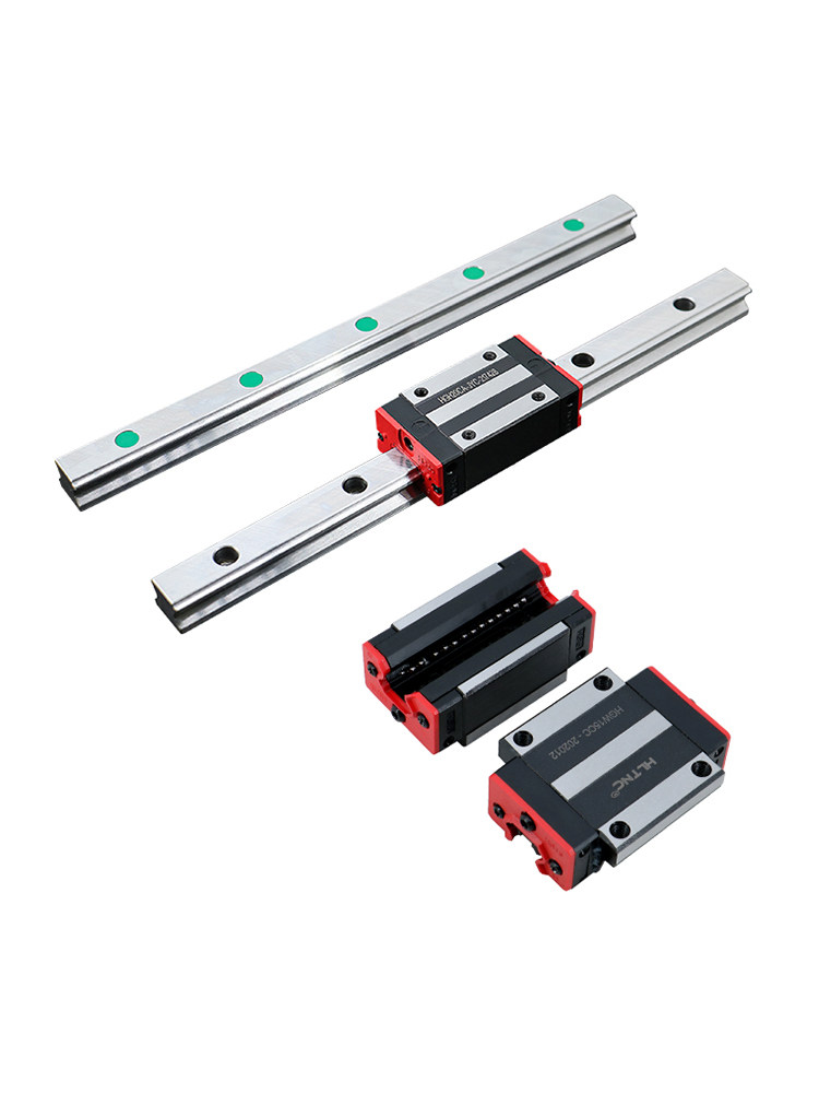 Bộ ray trượt tuyến tính & bộ trượt Hltnc HGR15 - Thép bạc nội địa