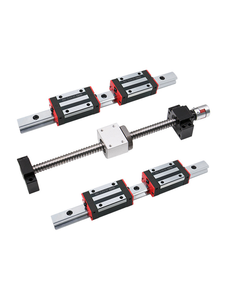 Bộ ray trượt tuyến tính & bộ trượt Hltnc HGR15 - Thép bạc nội địa