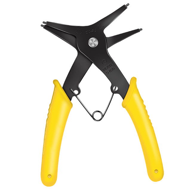 Multifunctional circlip pliers, internal and external retaining ring ...