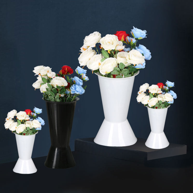 Wake-Up Flower Bucket - Flower Shop Square Plastic Flower Arrangement ...