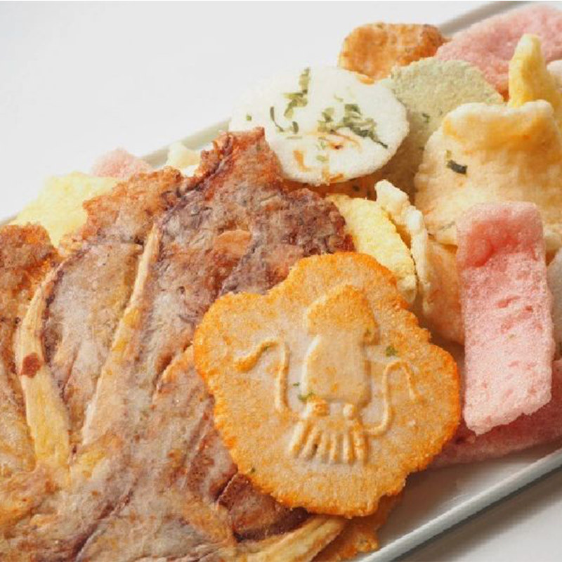 Japanese ebisato Nagoya specialty senbei hometown seafood slices senbei ...