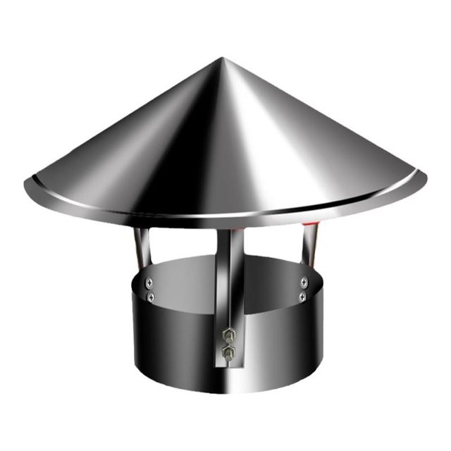 Stainless steel chimney rainproof cap, windproof cap, chimney cover ...