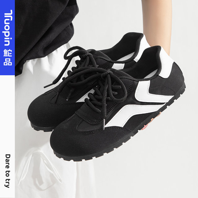 Tuo Pinde training shoes for women, new autumn and winter small black ...