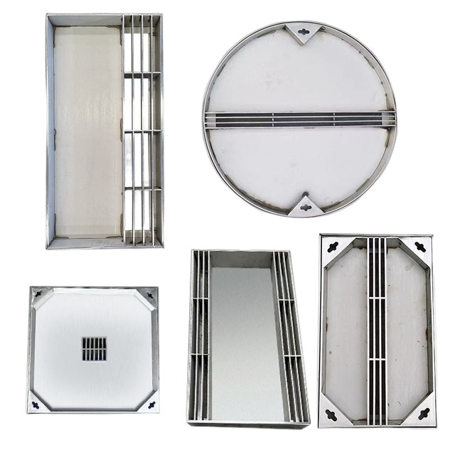 304 stainless steel linear gap inspection well drainage manhole cover ...