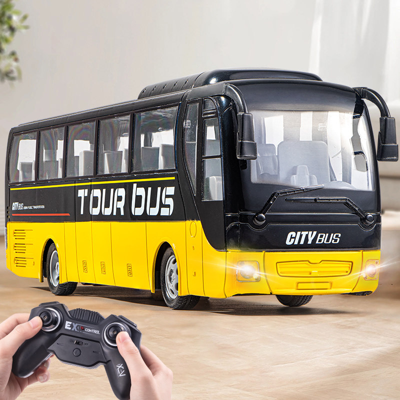 Large Double-Decker City Bus Electric Remote Control Toy | Children's ...