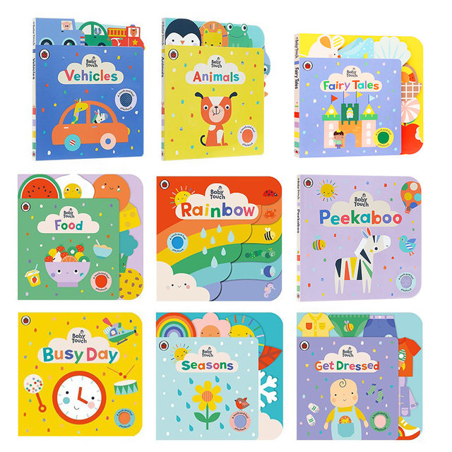 Baby Touch Ladybird Split Layer Book Touch Book English Original ...