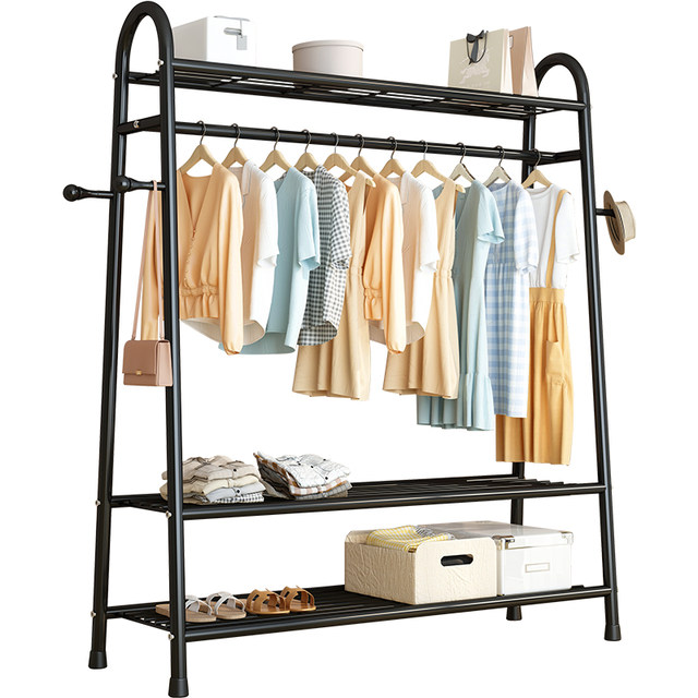 Simple drying rack Folding the bedroom hanging shelf folding dormitory ...