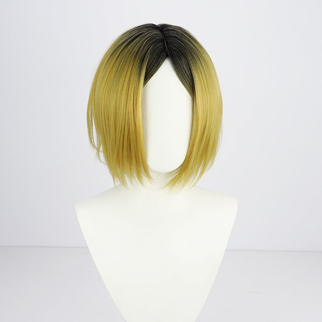 Volleyball Junior Claw Model COS Wig dyed Simulation Scalp Small ...